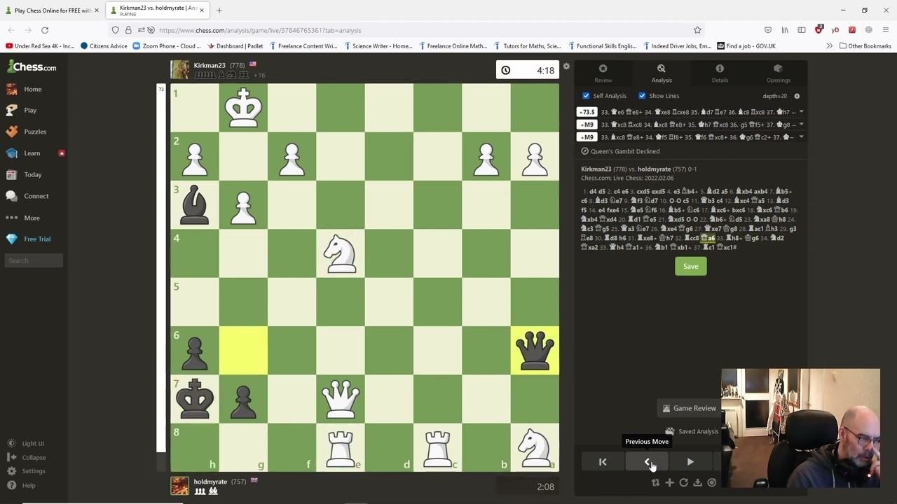 Why does Chess.com evaluation bar do this? is it normal? - YouTube