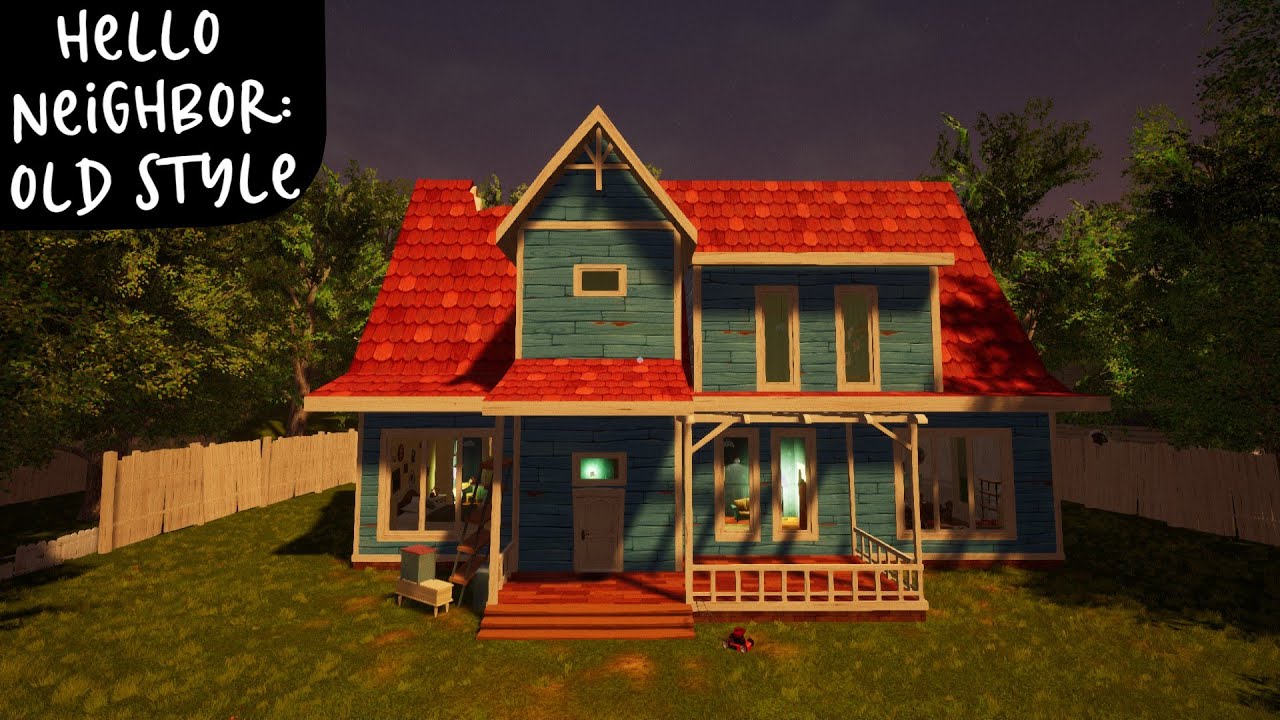 Hello Neighbor: Old Style - Hello Neighbor Fan Game - YouTube