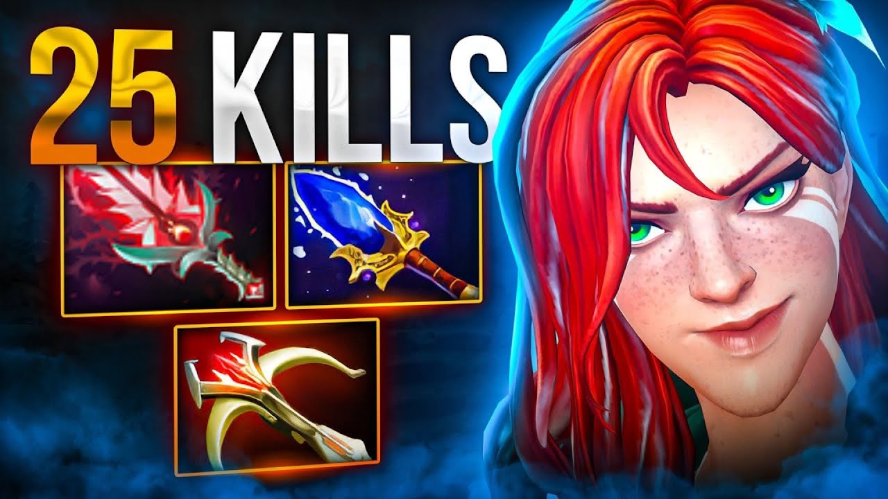 Windranger +130% Crit Chance Build Immortal Rank 27 Kills | Dota 2 Pro ...
