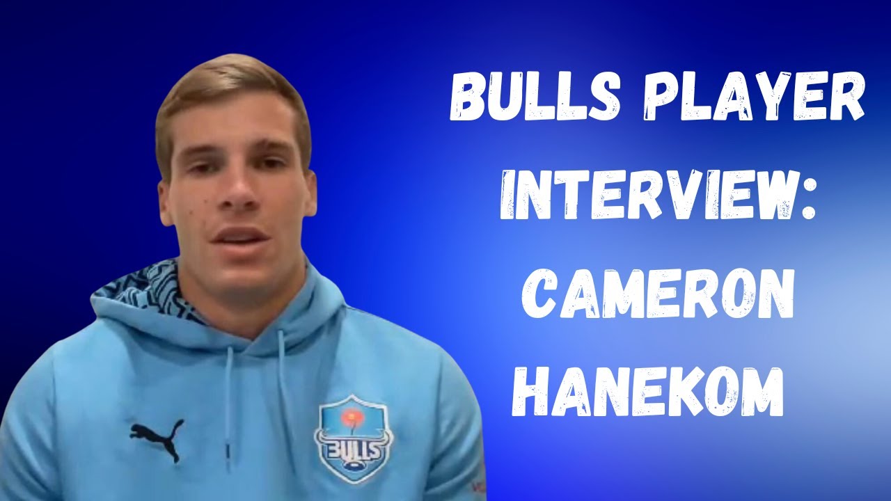BULLS: Player interview - Cameron Hanekom - YouTube