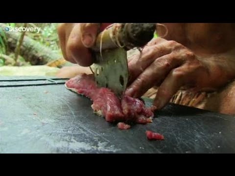 Slicing Goat - Ed Stafford: Naked and Marooned
