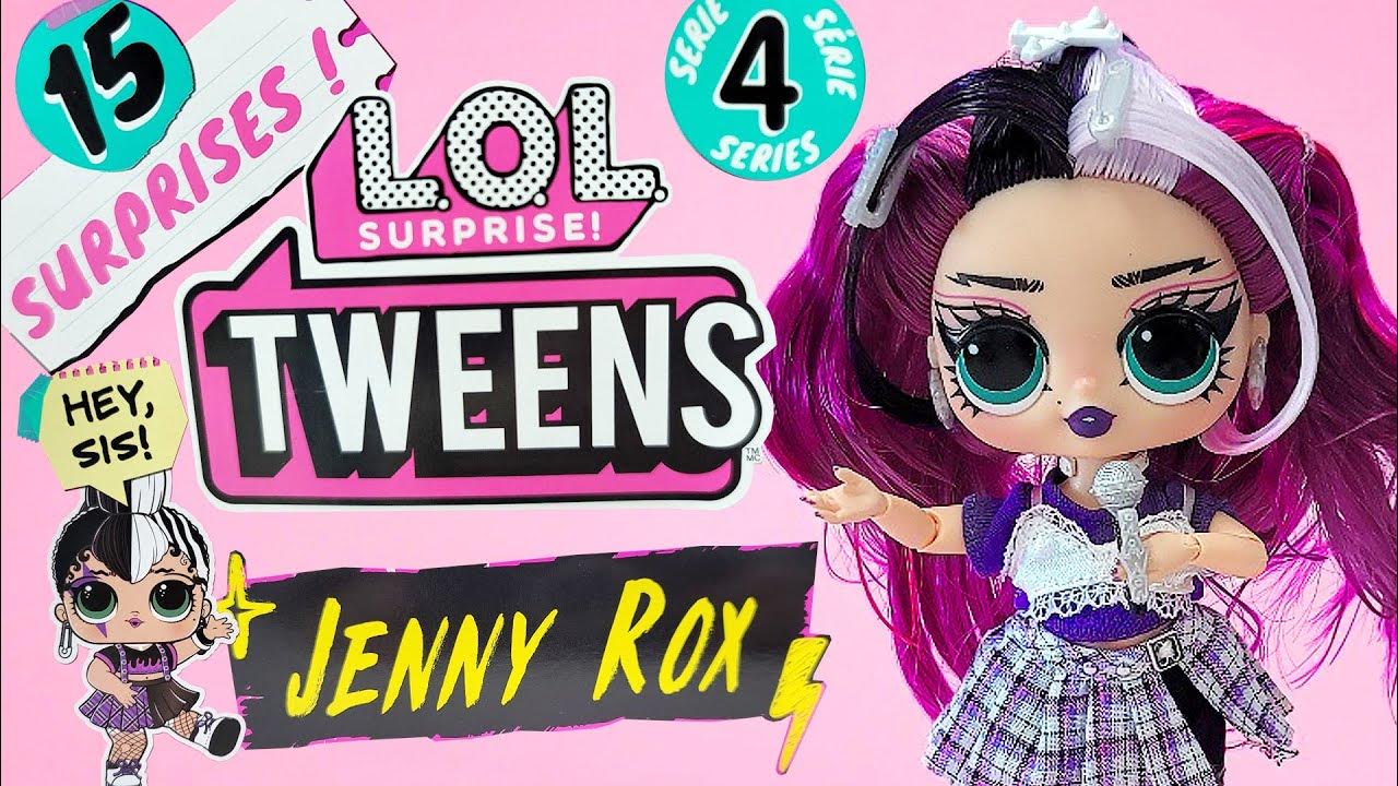 LOL TWEENS JENNY ROX dolls SURPRISE Interesting UNBOXING ASMR - YouTube