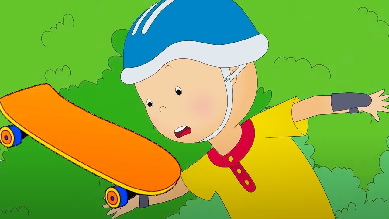 El Skater | Caillou en Español Castellano - YouTube