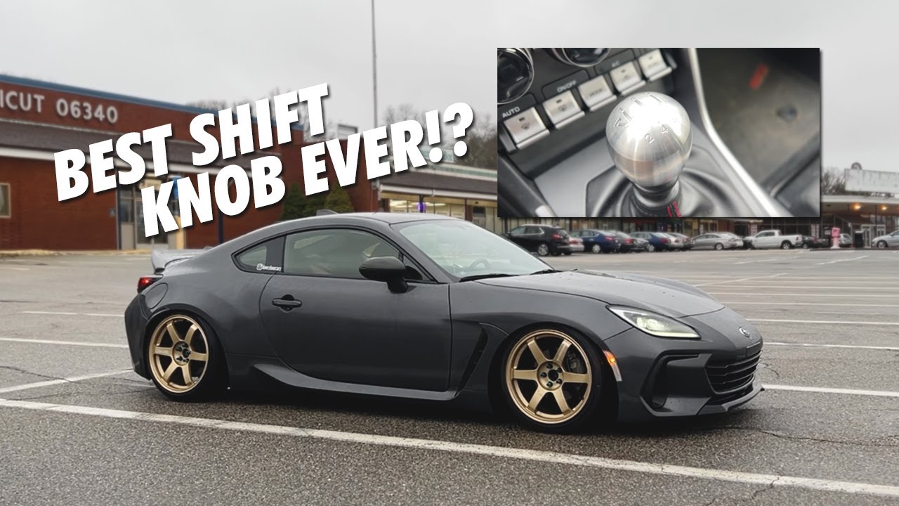 THE BEST SHIFT KNOB FOR THE BRZ/GR86?! | Raceseng Slammer Shift Knob ...