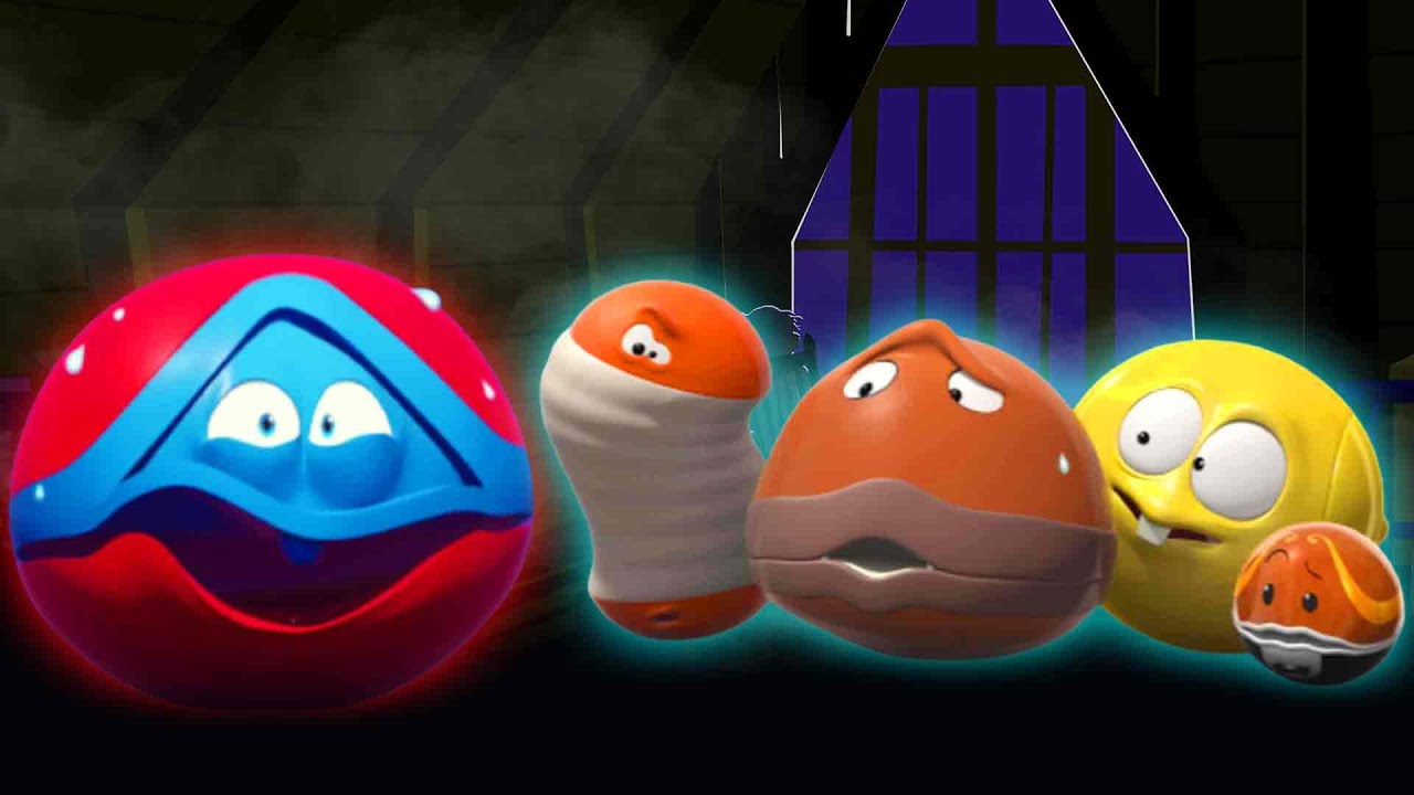 WonderBalls Halloween Stagephobia | Spooky Funny Cartoon for Kids ...