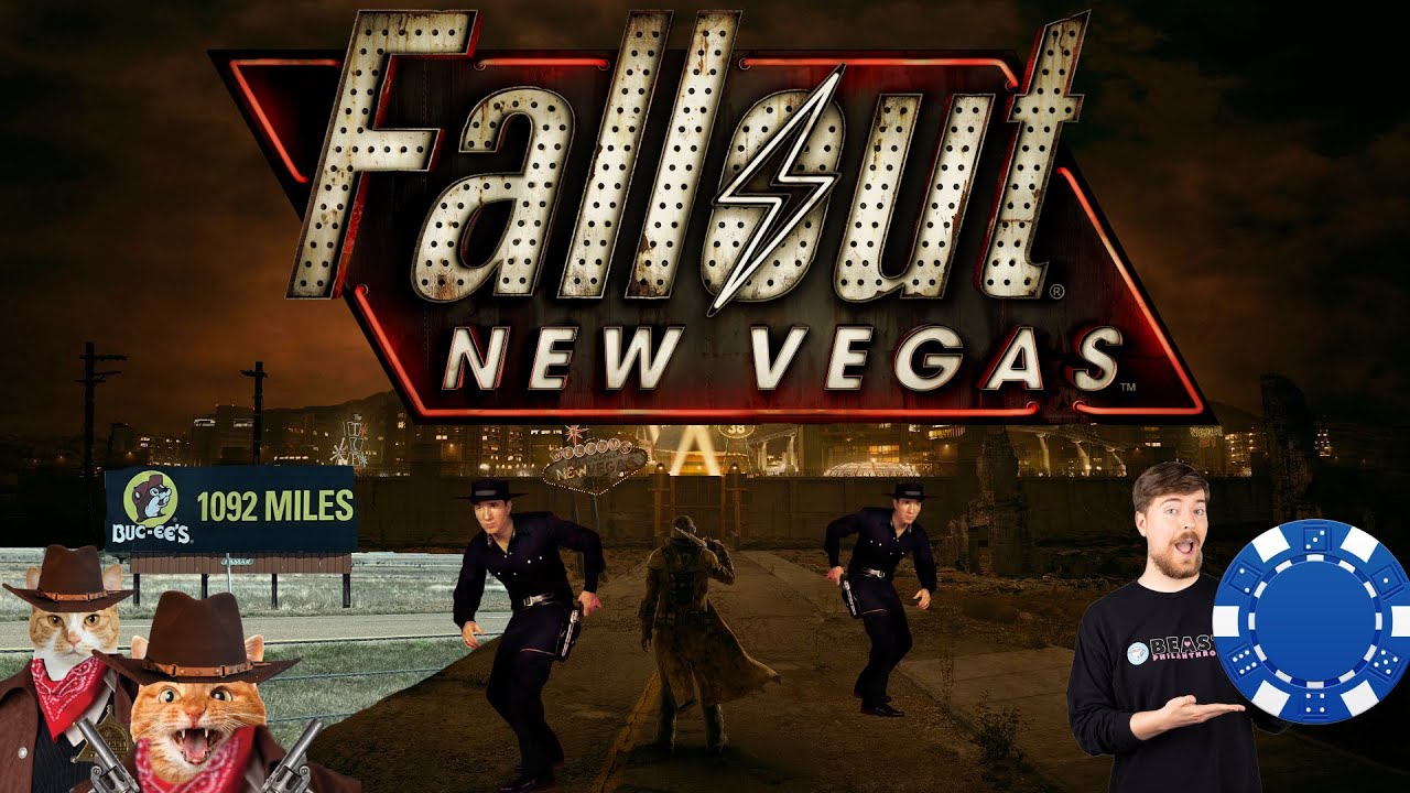 Fallout New Vegas, Modded, Gunslinger Build, This Dam Isn't Big Enough ...