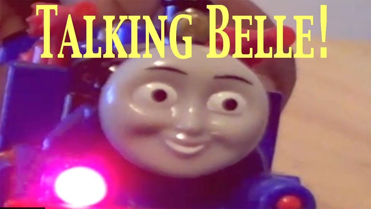 Thomas and Friends Trackmaster Village Take-n-Play Talking Belle! - YouTube