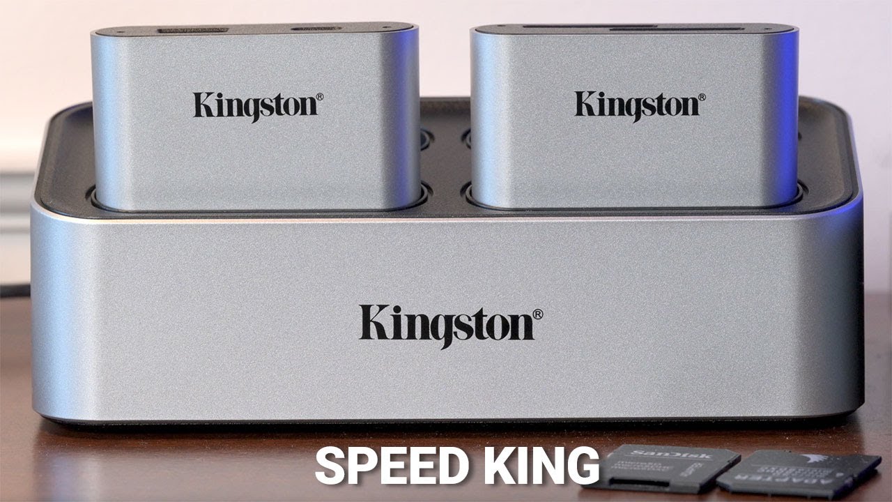 Kingston Workflow Station & Readers for Busy Creators - YouTube