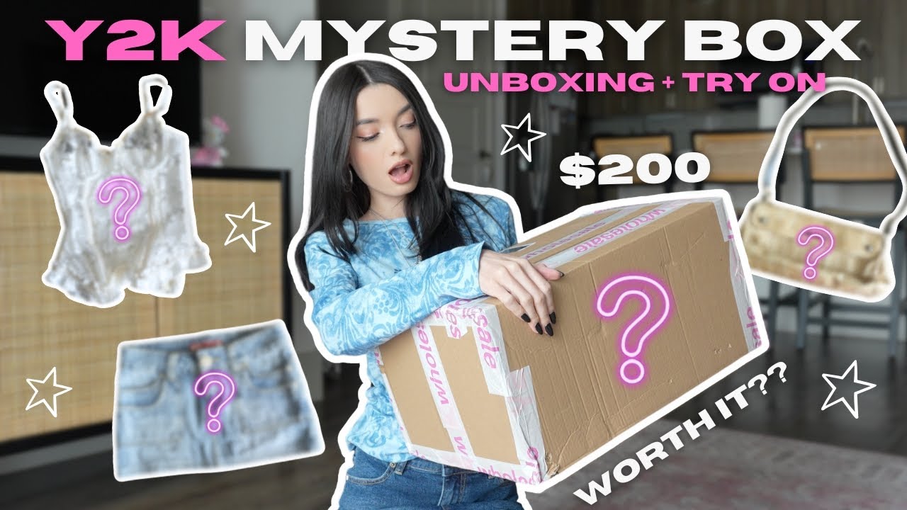 $200 Y2K Mystery Box Unboxing (THIS IS INSANE!!!) - YouTube
