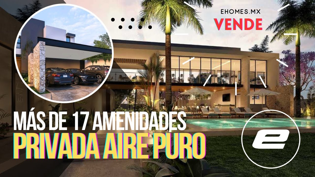 TU NUEVA CASA EN MÉRIDA, EN PRIVADA CON MAS DE 17 AMENIDADES, DISFRUTA ...