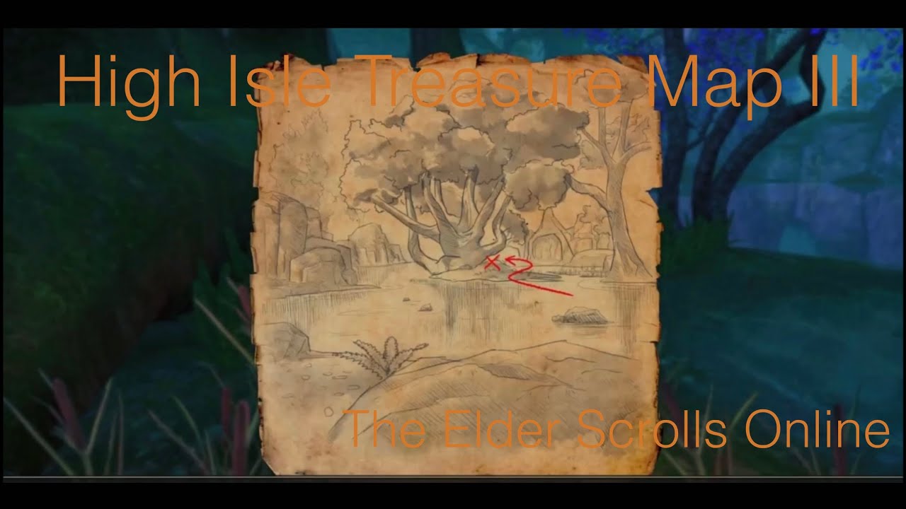 High Isle Treasure Map III The Elder Scrolls Online - YouTube