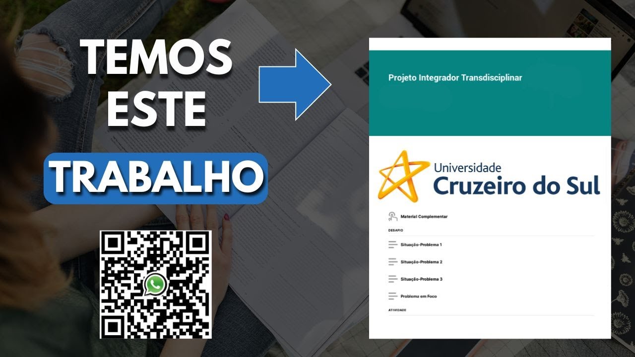 Projeto Integrador Transdisciplinar em Análise e Desenvolvimento de Sistemas I. - YouTube