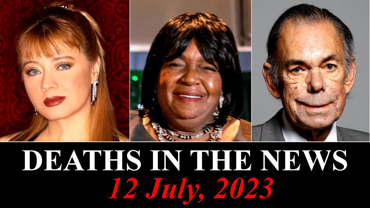 12 Famous Celebrities Who Died Recently in the last few days - YouTube