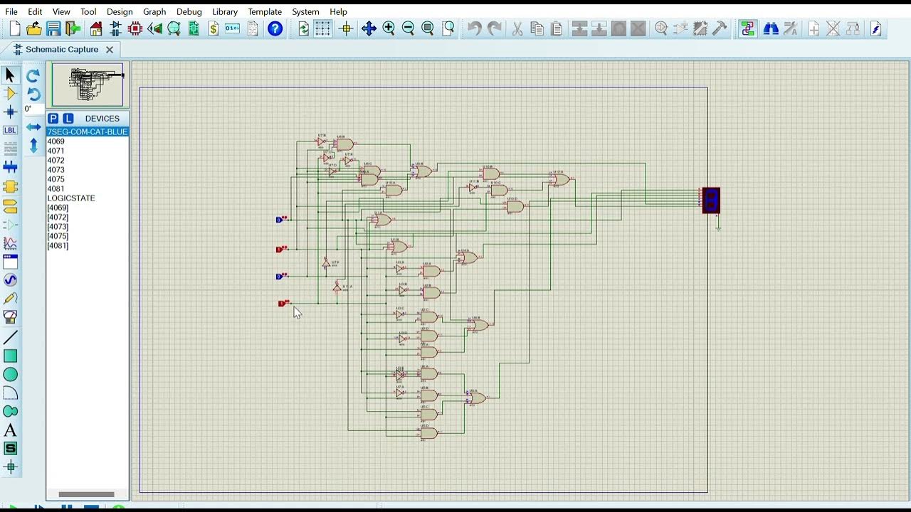 BCD to 7 segment display - YouTube