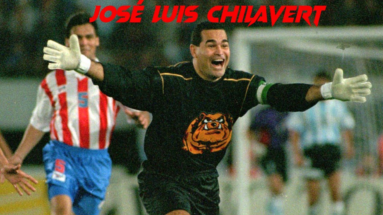 José Luis Chilavert, El Bulldog [Mejores paradas y goles] - YouTube