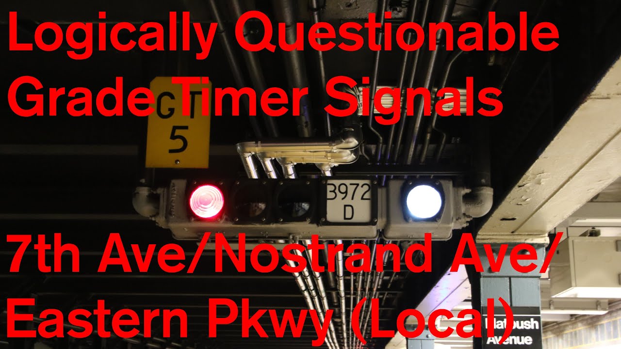 Logically Questionable Grade Timer Signals - 7th Ave, Nostrand Ave ...