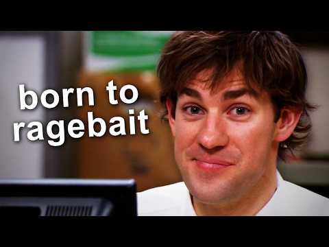 jim halpert being a professional ragebaiter | The Office US | Comedy Bites