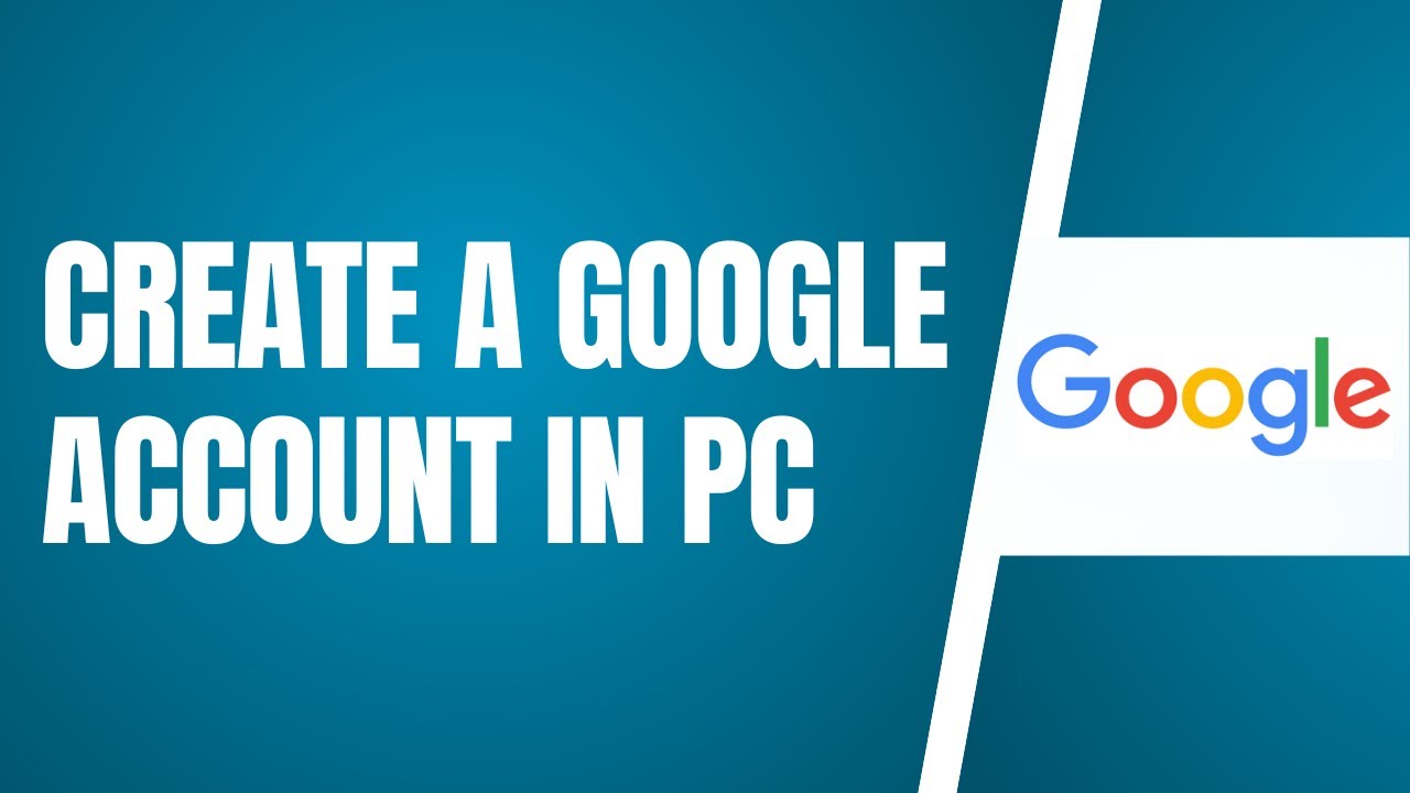 How To Create A Google Account In Pc | Make A Google Account in Laptop ...