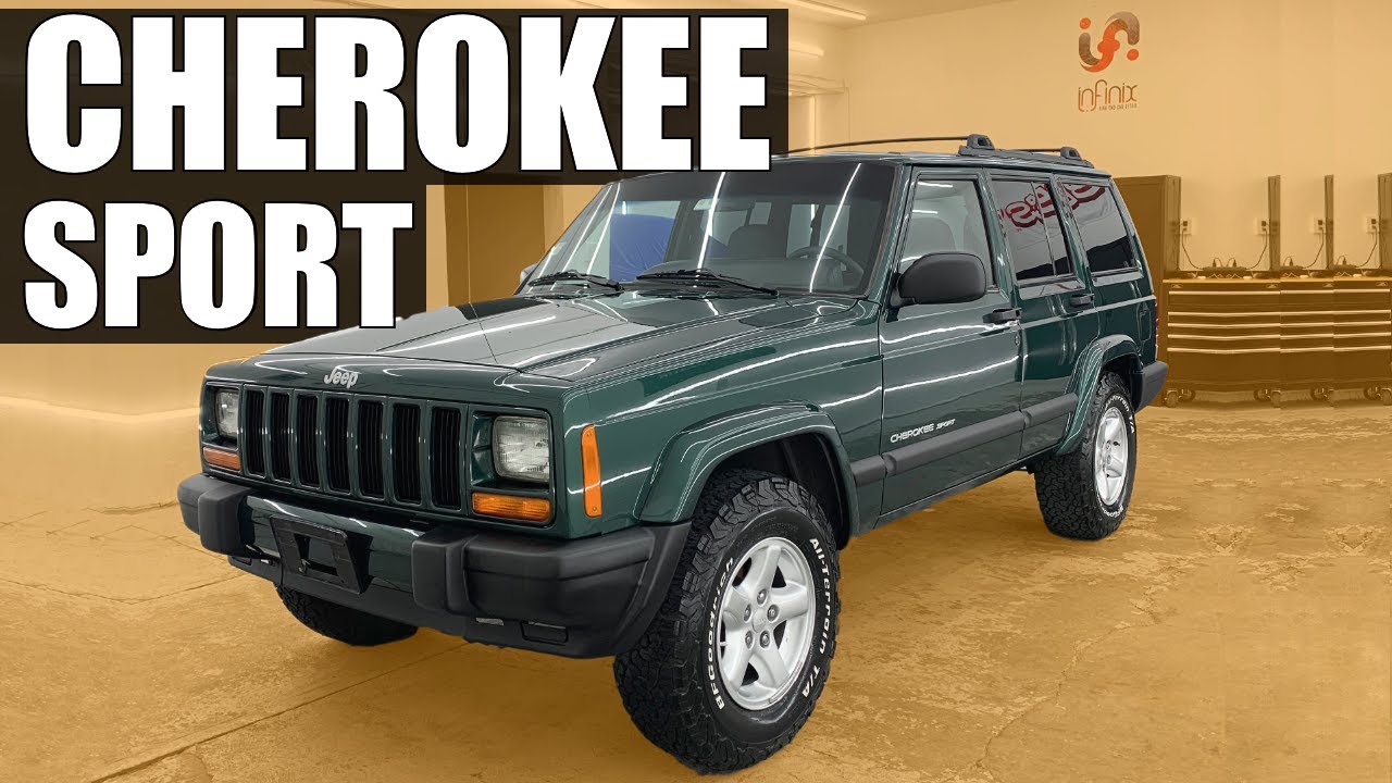 JEEP CHEROKEE SPORT XJ 4X4 | COMO NUEVA (CERÁMICO, LAVADO, ETC) - YouTube