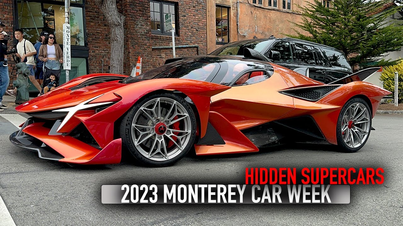 Hidden SuperCars at 2023 Monterey Car Week - YouTube