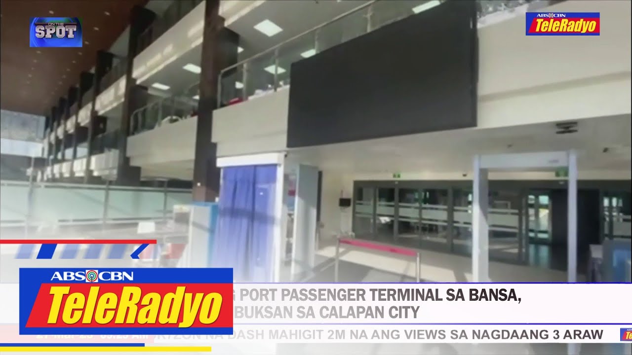 Pinakalamalaking port passenger terminal sa bansa, bubuksan sa Calapan ...