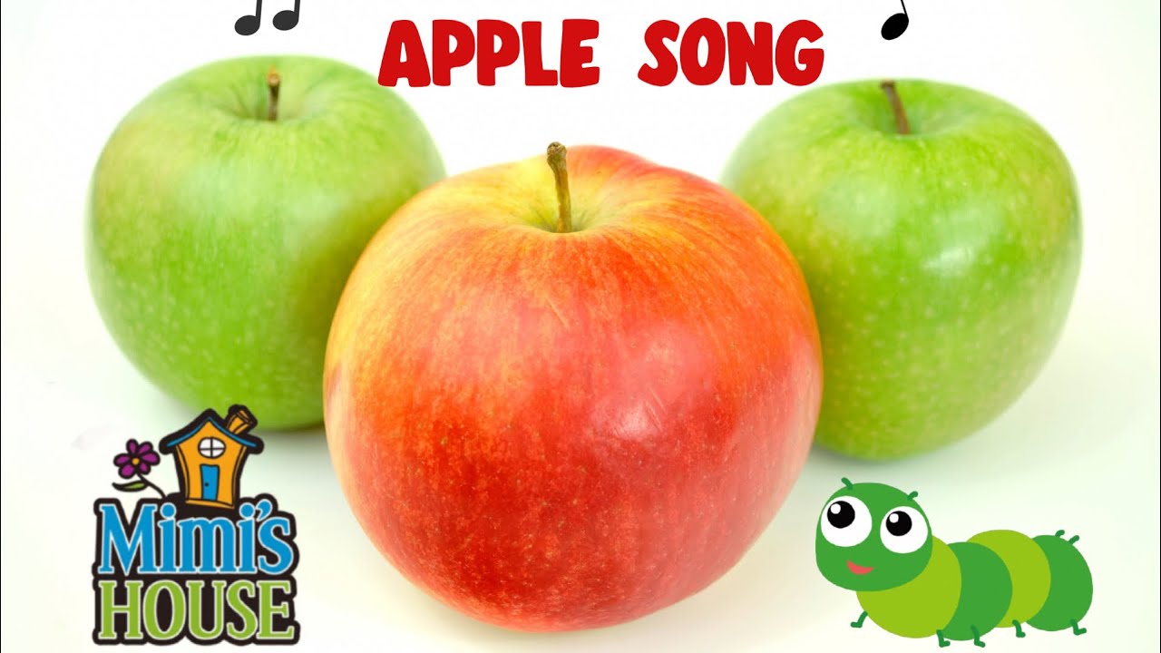 Apple Song/ Learning songs for preschool/ toddlers /fall songs/ MiMi's ...