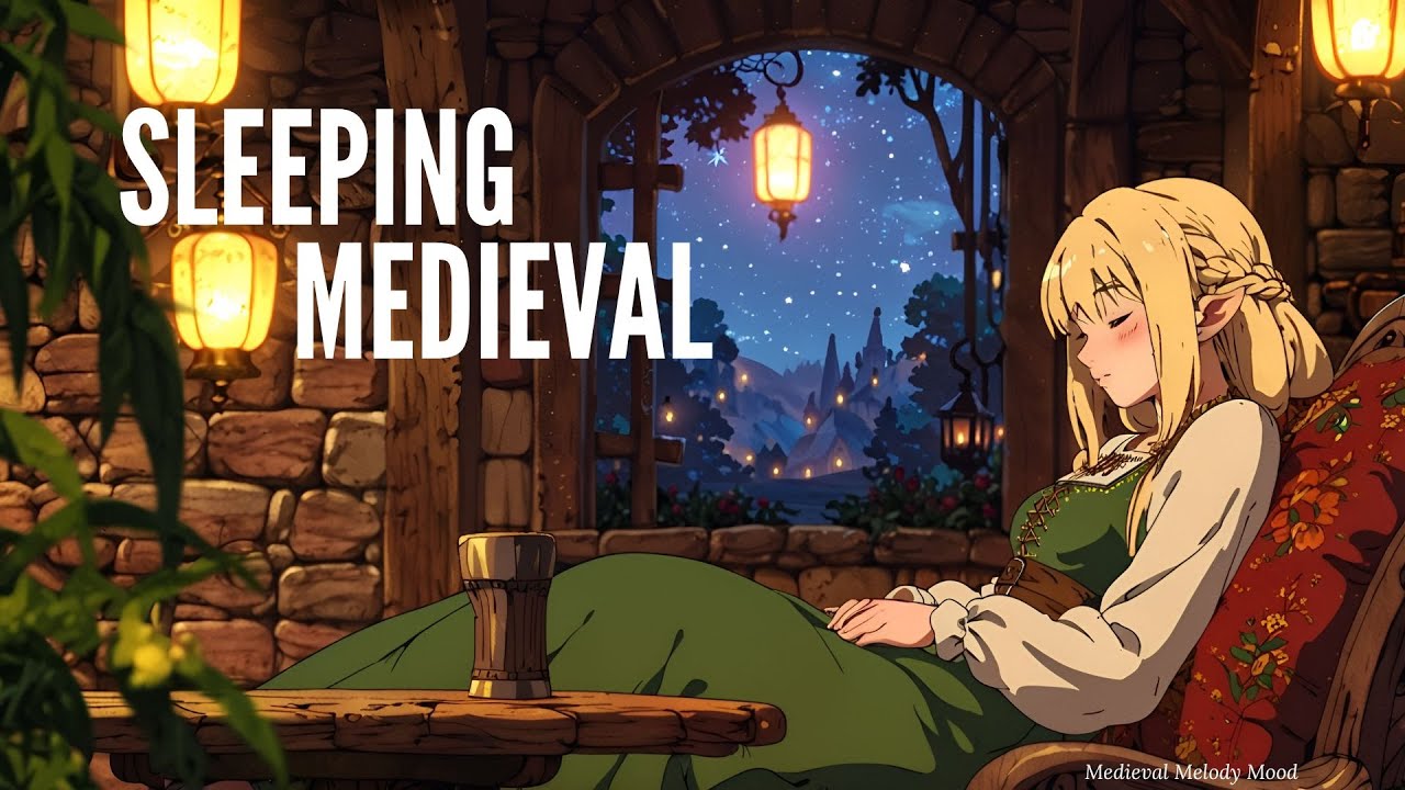 Relaxing Medieval Music For Sleeping 1H 4K - YouTube