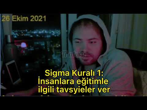 Sigma Kuralları Part 1 - Oğuz Sasi -