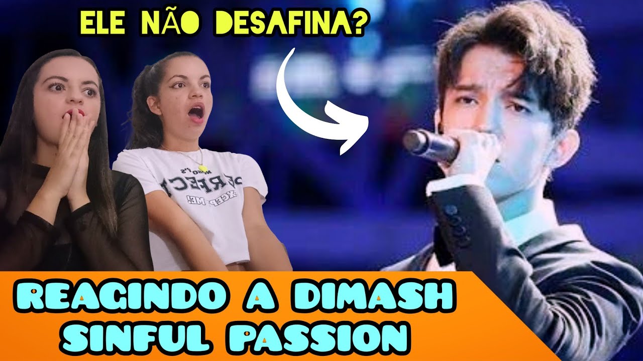 (REACT) DIMASH - SINFUL PASSION - Грешная страсть | A'Studio - YouTube