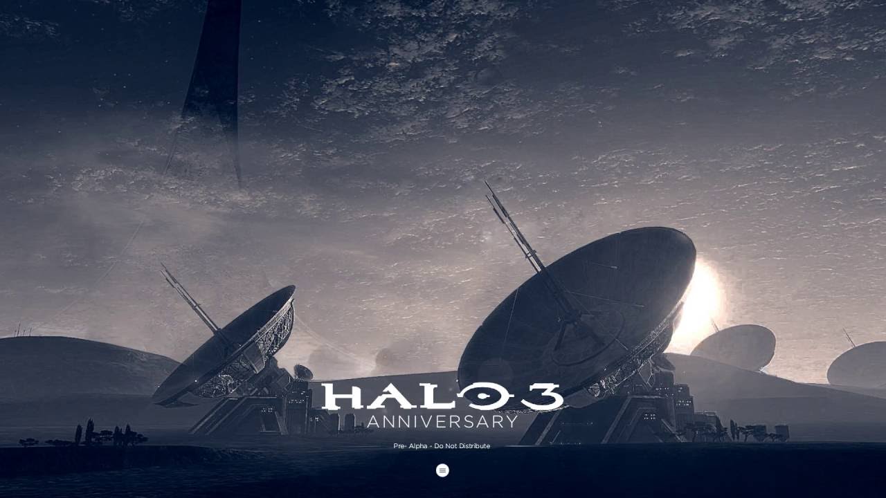 Halo 3 Anniversary Concept Menu - YouTube