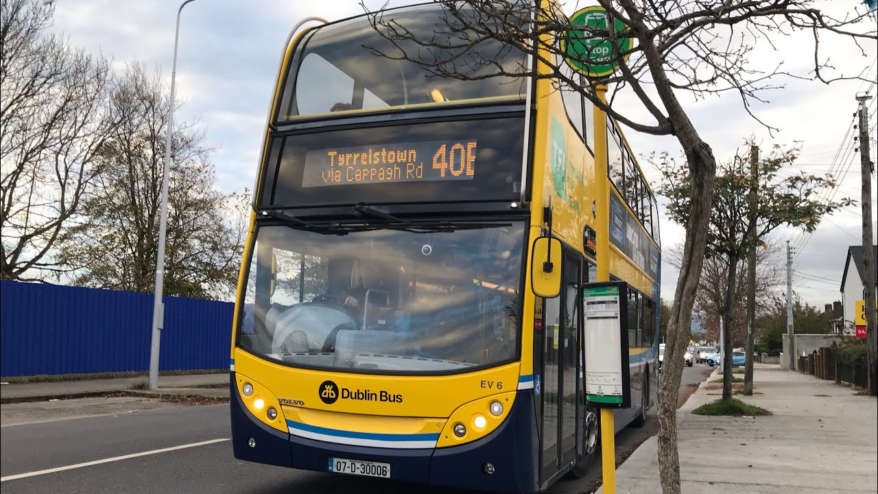 Dublin Bus | Route 40E to Tyrrelstown | Enviro 400 Volvo B9TL | EV6 ...