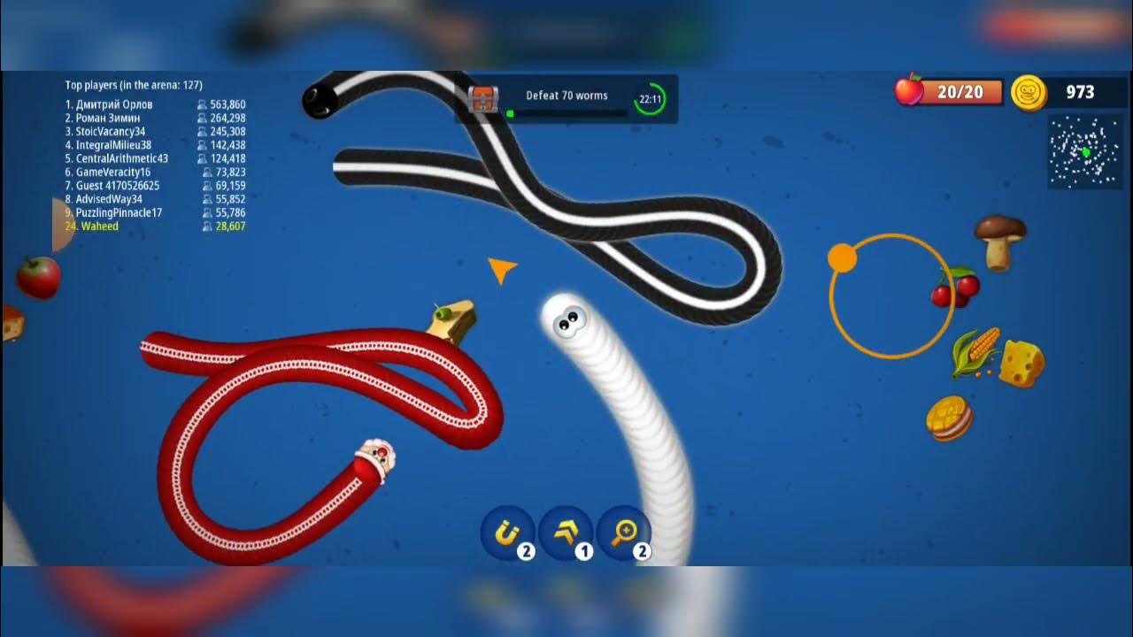 Worm Zones | worms zone io | Snake Game | slither snake | Saamp wala ...