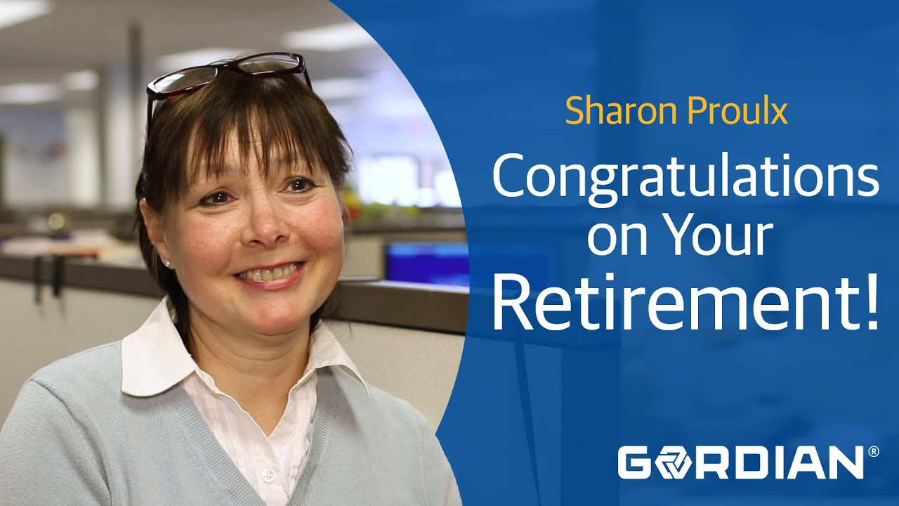 Congratulations, Sharon! - YouTube