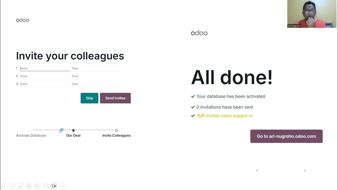 Installasi Odoo Versi 17 SOO dan SOL - YouTube