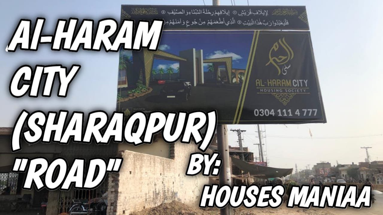 A Short Review Of Society Al-Haram City - By HOUSES MANIAA - YouTube