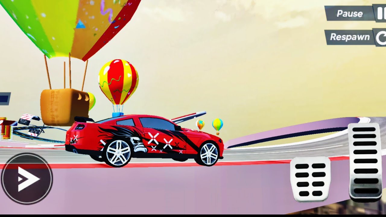 Car Stunt Race and Ricing Games 200 Android Gameplay - YouTube