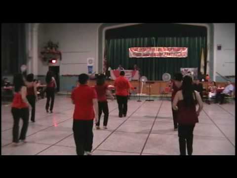 Waterloo Line Dance - YouTube