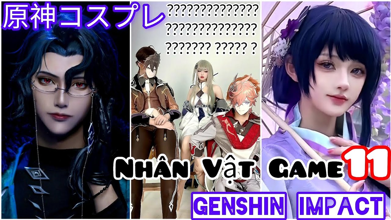 Cosplay Genshin Impact Tiktok [原神.抖音 ] Kwai Nhân Vật Game ##11 ...