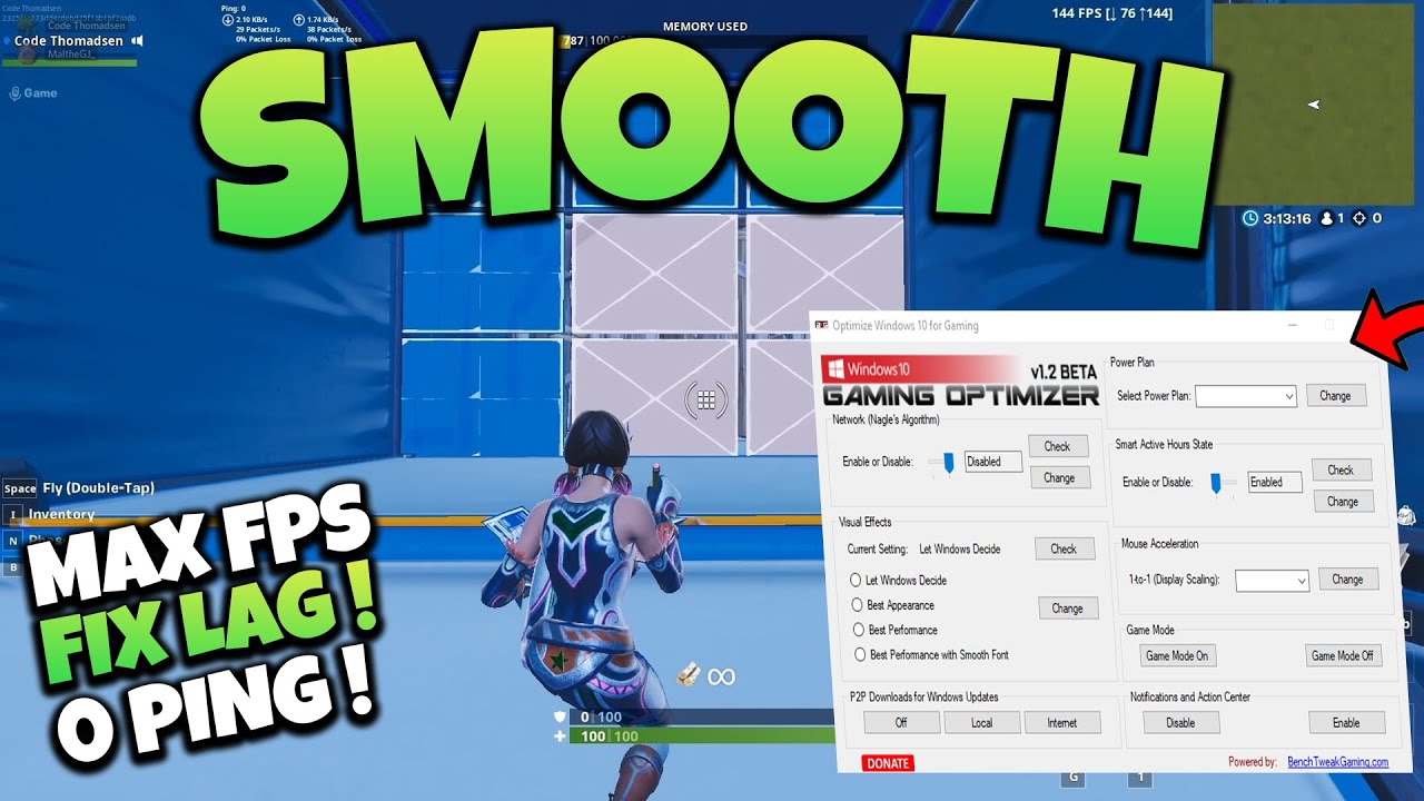 How To BOOST FPS & 0 DELAY Fortnite Chapter 4 Season 3! (Reduce Input ...