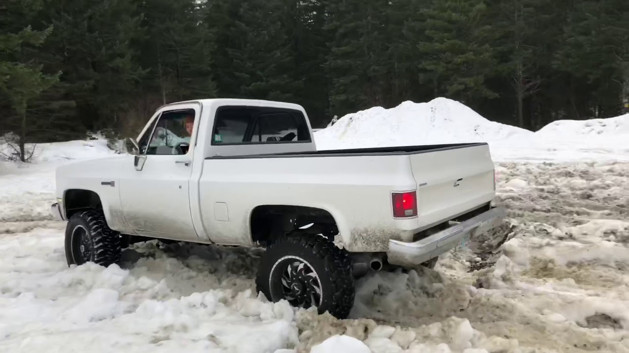 GMC k10 off roading ! - YouTube