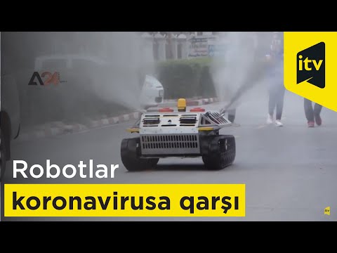 Robotlar koronavirusa qarşı