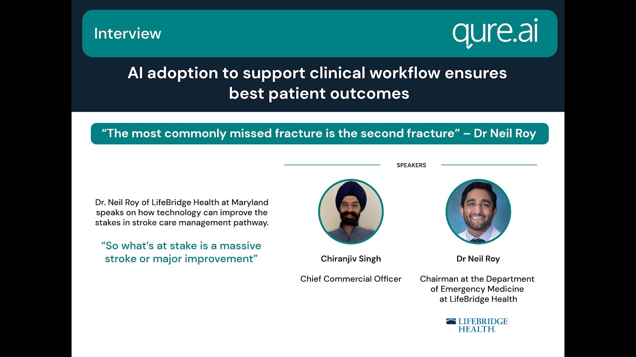 Interview : Dr Neil Roy, Chief of EM at LifeBridge Health and Chiranjiv ...