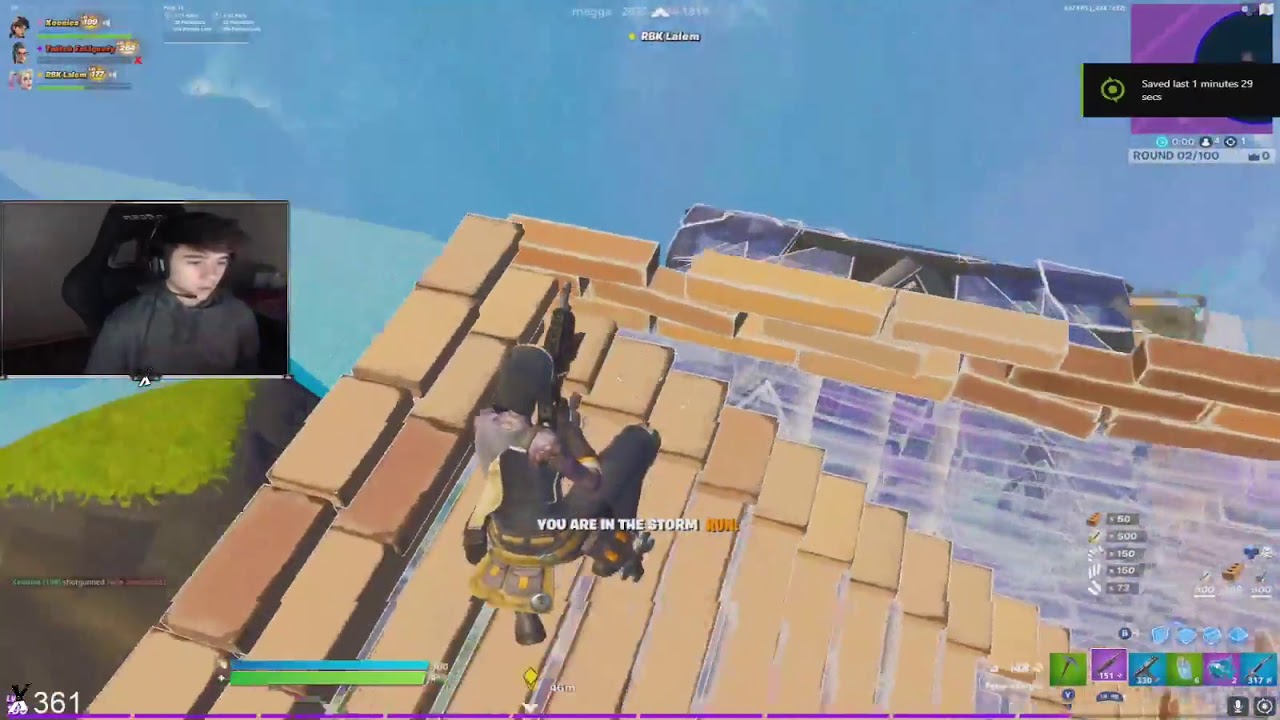 Xoonies Clips Faze Sway in 3v3 Zone Wars Wager - YouTube