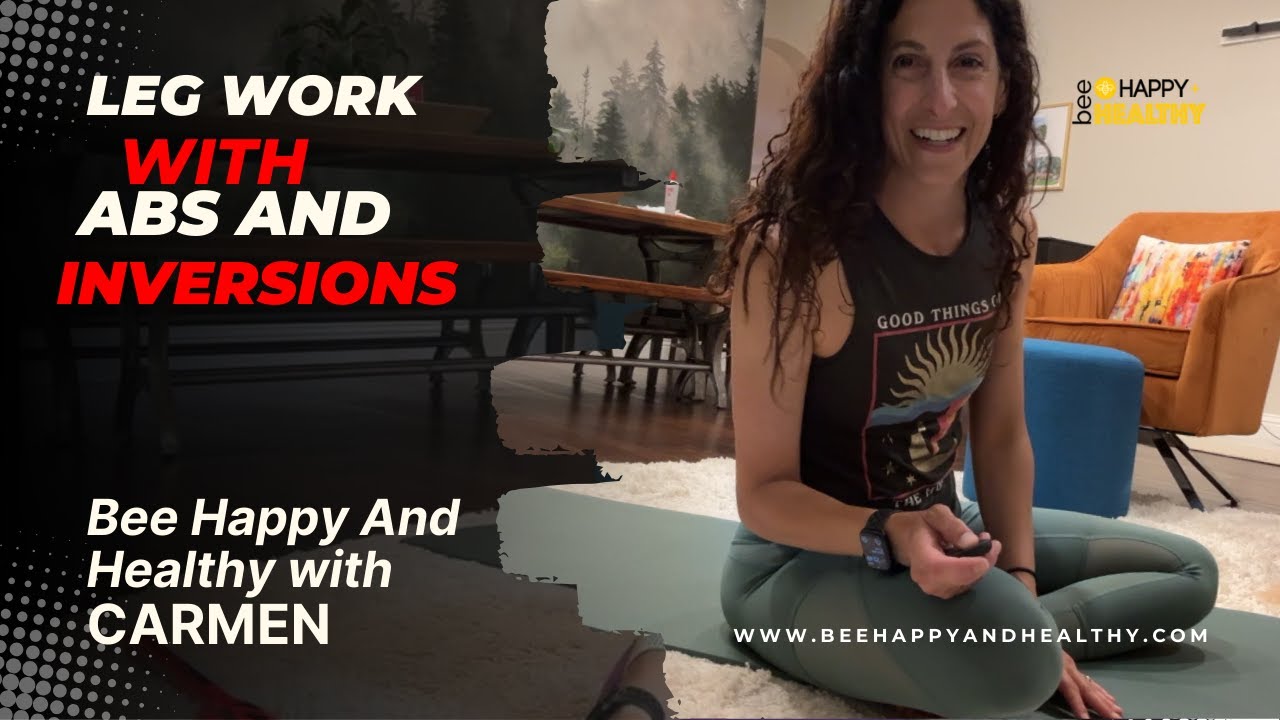 Pilates legwork and inversion exercises - YouTube