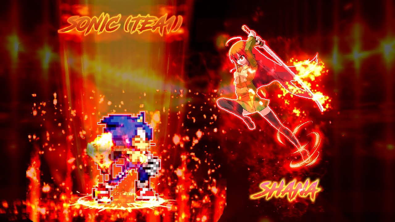 [KOF MUGEN] Sonic (TEA1) VS Shana - YouTube