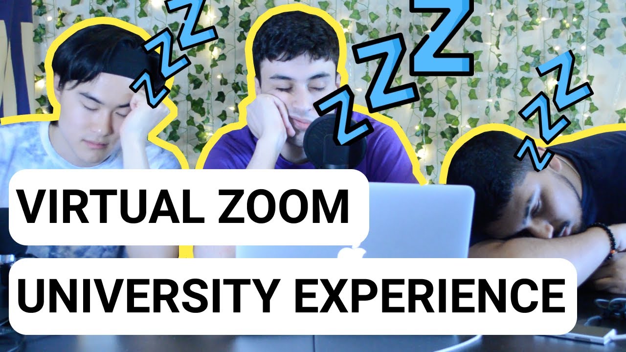 Our Virtual College Experience (Zoom University/Online Semester) - YouTube