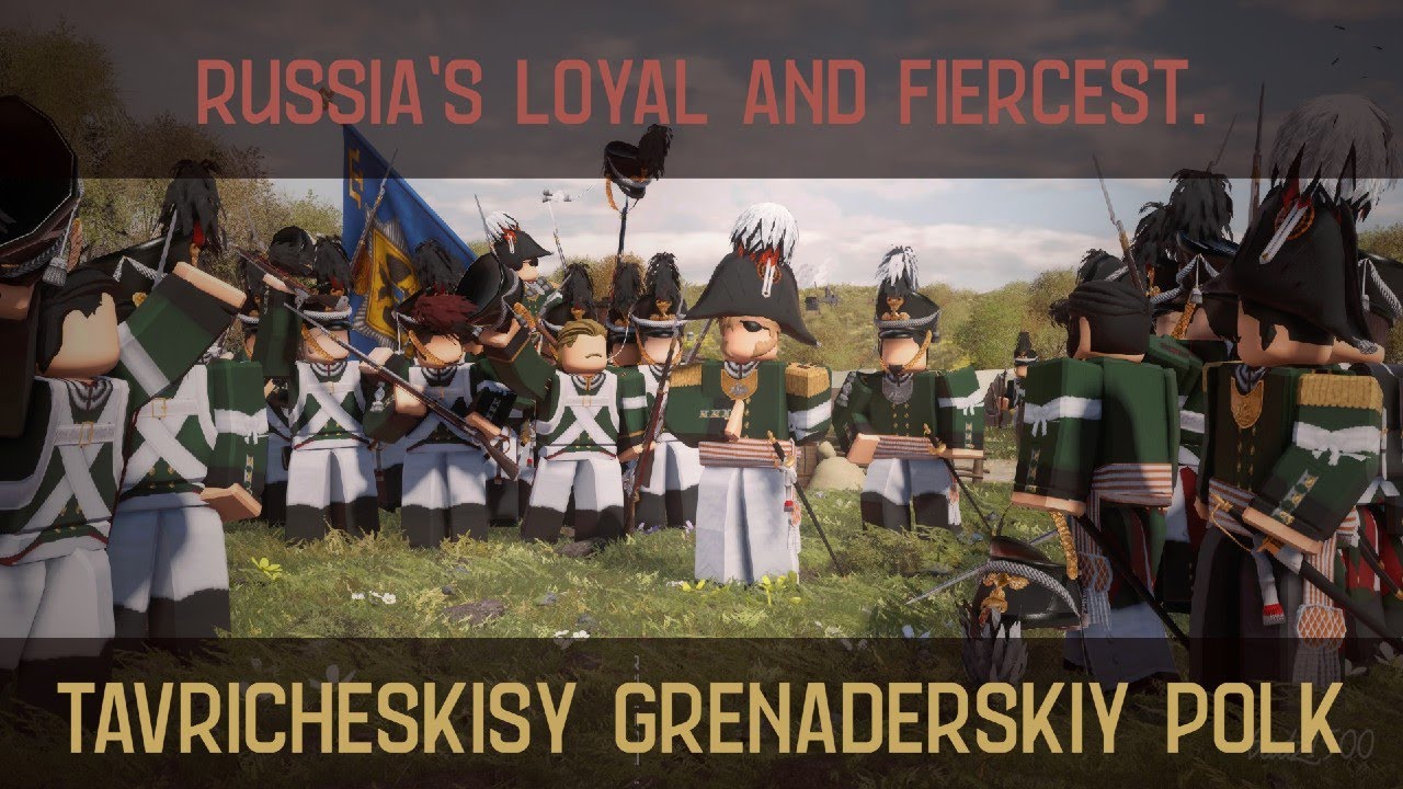 Roblox Napoleonic Wars | Tavricheskiy and The Russian Empire vs French ...