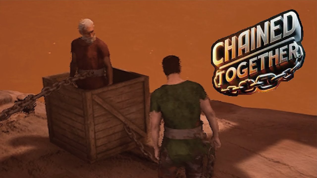 #2【Chained Together】鎖で繋がれた4人が頂上に向けてひたすら登るゲーム - YouTube