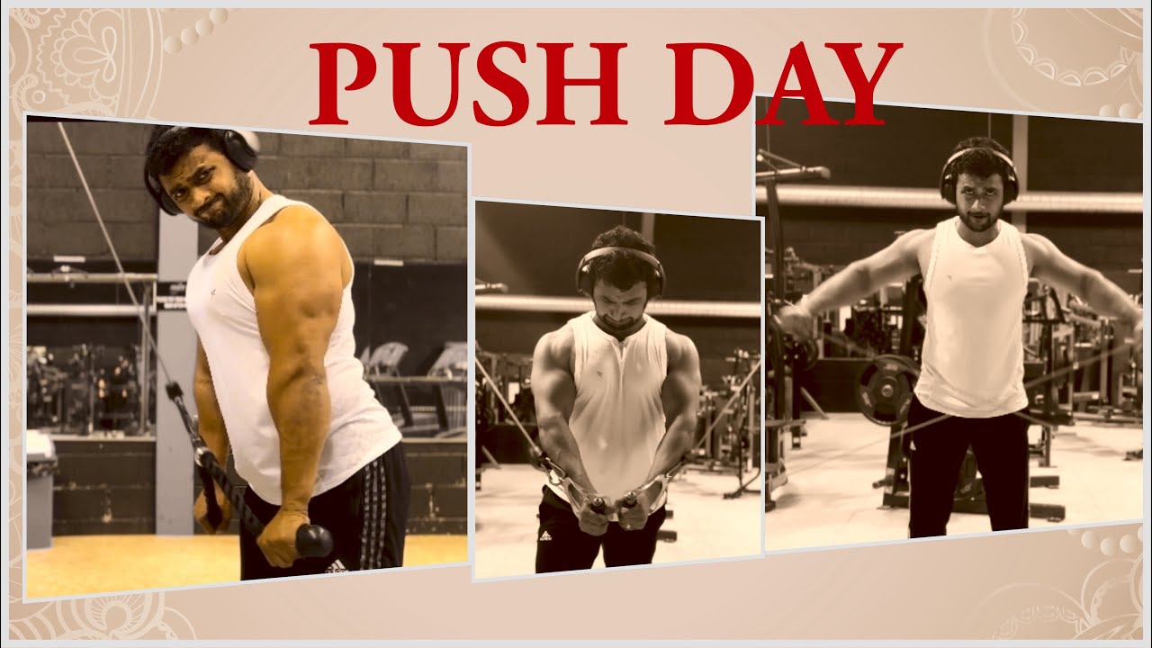 PUSH DAY / CHEST - SHOULDER- TRICEPS WORKOUTS #chestworkout #pushday # ...