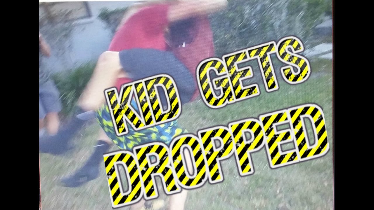 kid gets dropped (street fighting) - YouTube